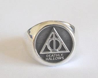 Popular Items For Deathly Hallows Ring On Etsy