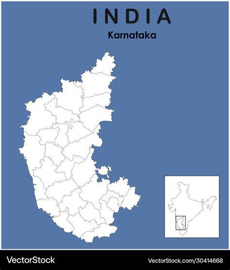 Karnataka District Map 2022 Karnataka District Map Karnataka