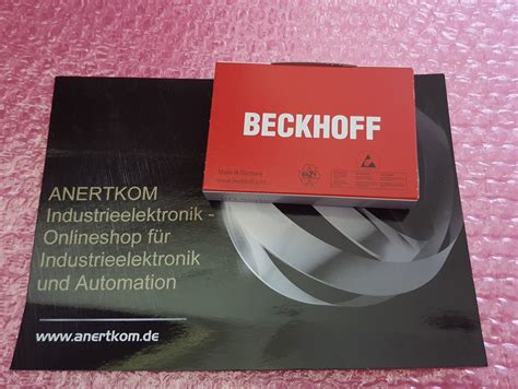 Beckhoff 8 Channel Digital Output Module 24V DC KL2408 Andre Ertel ANERTKOM Industrial