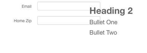 Css Trouble With Content Overlapping Horizontal Form Using Responsive