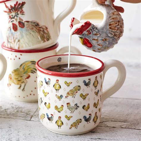 Jacques Pépin Collection Chickens Mug Sur La Table Mugs Jacque