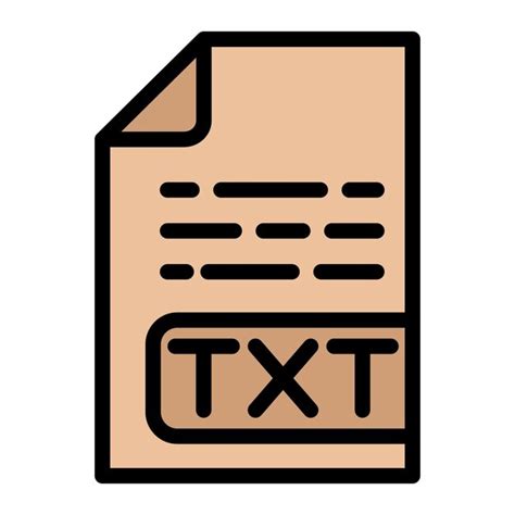 Premium Vector Txt File Vector Icon Design Illustration