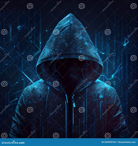 Hacker Programmer Modern Spy Illegal Data Search Ai Generated Image