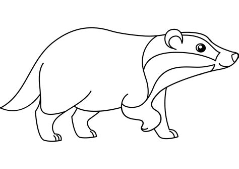 Badger Printable Template Free Printable Papercraft Templates