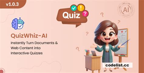 Ai Powered Quiz Generator Quizwhiz Ai Built With Laravel V103 Premium Scripts Plugins