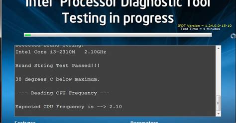 Intel Processor Diagnostic Tool Herramienta Para Probar Y Diagnosticar