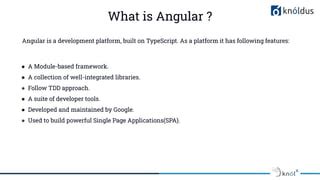 Start With Angular Framework PPT