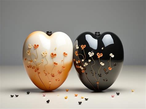 Premium Ai Image Love Balloon