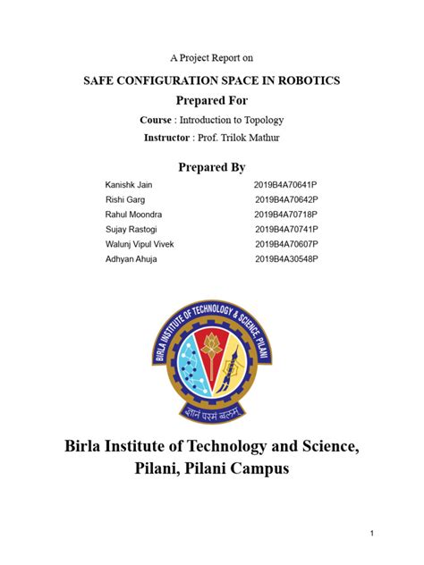 Topology Project Report 2021 22 Pdf