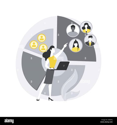 Audience Segmentation Abstract Concept Vector Illustration Stock Vector Image And Art Alamy