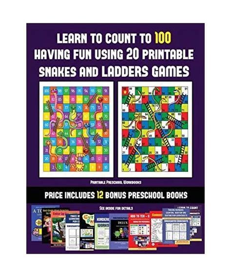 Printable Preschool Workbooks Learn To Count To 100 Having Fun Using 20 Printab Eur 899