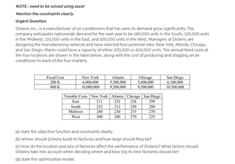Solved In Solver Excel Use Only Binary Constraint T Solve