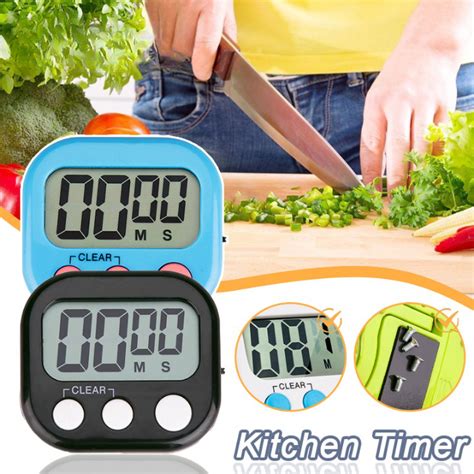 Timer Reminder Kitchen Timer Digital Timer Manual Countdown Alarm With