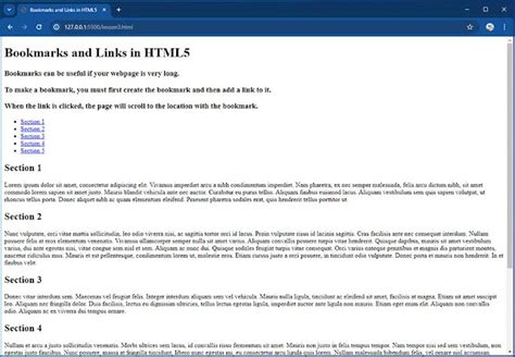 Manuel RadovanoviĆ Links And Anchors In Html5 Everything You Need To