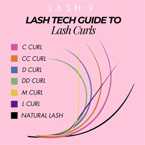 The Ultimate Lash Curl Guide For Lash Techs Choosing The Right Curl F Lash V