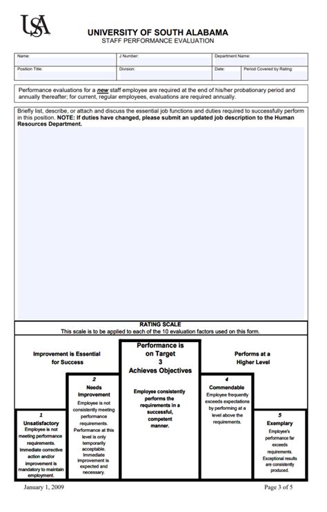 Staff Interim Assessment Template Free Word And Excel Templates