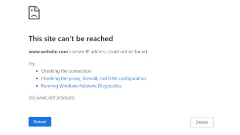 Errnamenotresolved Here Is Solution