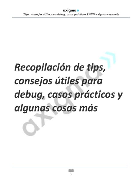 Ejemplos Del Uso Del Debugger Abap V1 0 Pdf Programación Programa