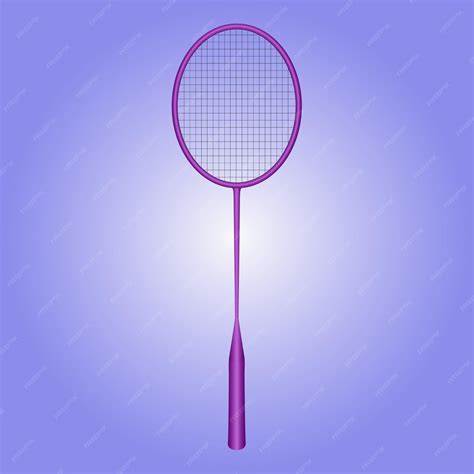 Premium Vector Badminton Racket Premium Vector Badminton Racket