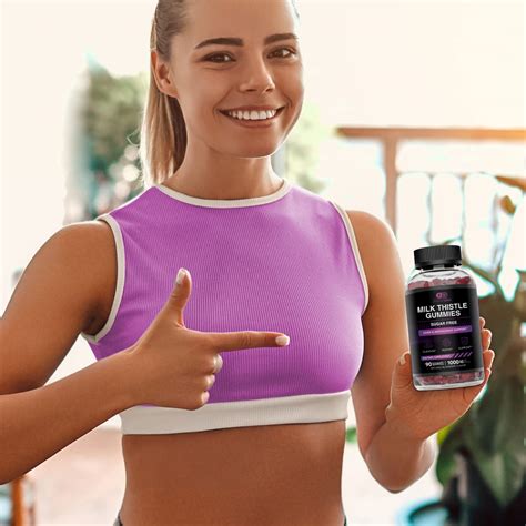 Mua Effective Nutra Milk Thistle Gummies Sugar Free Milk Thistle