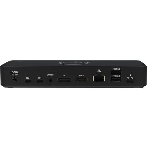 Visiontek Vt2900 Usb C Dual System Kvm Docking Station With 100w Power Delivery 901532 Logics