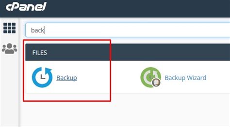 Cara Full Backup Akun Hosting Di CPanel Basis Pengetahuan Kenceng