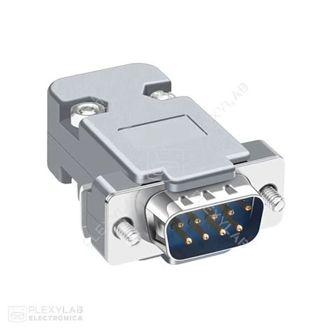 Conector Db9 Hembra Para Interfaz Serial Rs 232 Plexylab