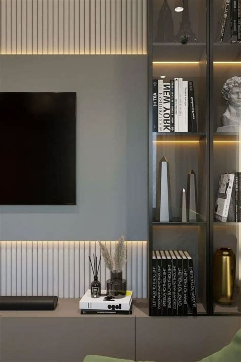 Установка стеновых панелей: 30 дизайн-решений в фото | Home living room ...