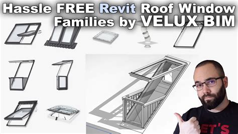 Hassle Free Revit Roof Window Families By Velux Bim Dezign Ark
