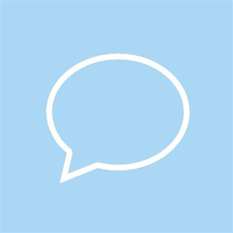 Message Ios14 Blue Wallpaper Iphone App Icon Design Iphone Photo App