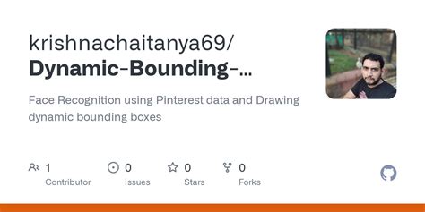 Github Krishnachaitanya69dynamic Bounding Boxes Face Recognition Using Pinterest Data And