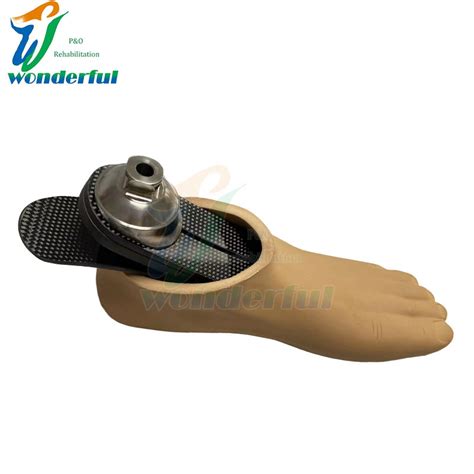 Chinese Supplier Prosthetics Carbon Fiber Foot Split Toe Prosthetic Foot Carbon Fiber Foot And
