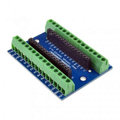 Carte Dextension Shield Pour Arduino Nano Bornier à Vis Soudés