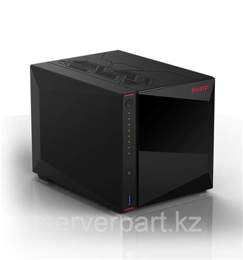 Сетевой накопитель NAS Asustor Nimbustor AS5404T, 4LFF, RAID 0,1,5,6 ...