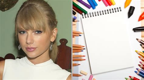 Drawing Taylor Swift Portrait With Pencil Step By Step Tutorial Youtube