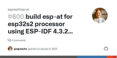 Build Esp At For Esp S Processor Using ESP IDF Error IDFGH Issue
