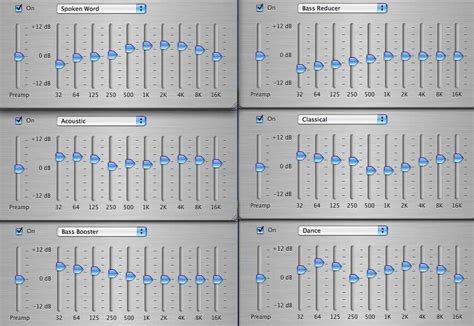 EQ Settings ITunes