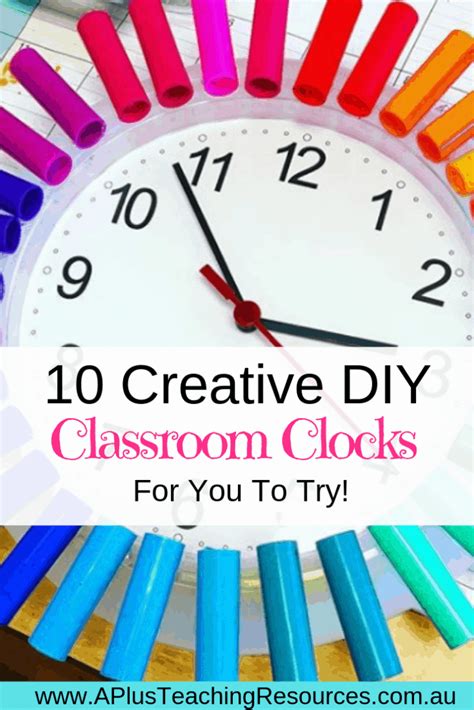 10 Diy Classroom Clock Decor Ideas To Rock Your Clock