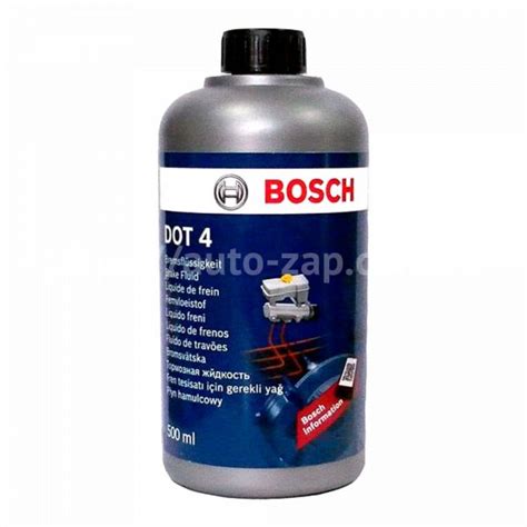 Тормозная жидкость DOT4 0.5л Bosch