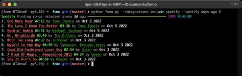 Github Igor 26fomo Cli Command Line Tool That Helps You Browse
