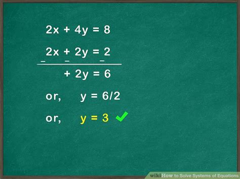 4 Ways To Solve Systems Of Equations WikiHow