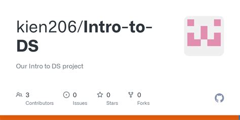 GitHub Kien Intro To DS Our Intro To DS Project
