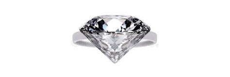 Elegant Diamond Engagement Ring On Shimmery White Background This