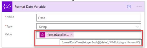 Power Automate Utcnow Function Power Automate Formatdatetime