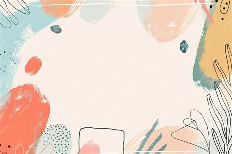 Abstract Frame Border Illustration Premium Ai Generated Vector