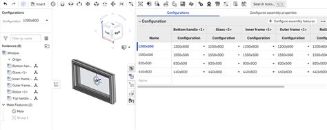 Passing Assembly Configuration Through To Part Studio Onshape