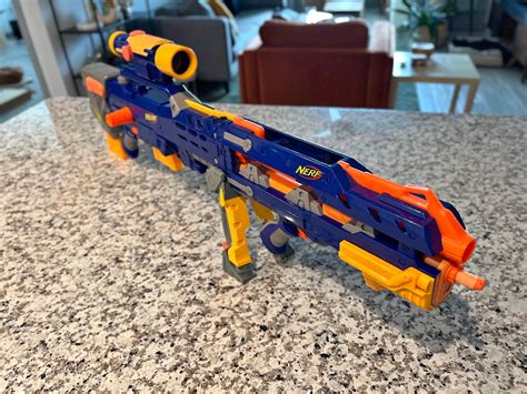 Rare Nerf Longshot Cs 6 Sniper Rifle Dart Guns Maitland Florida