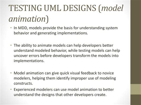Ppt Model Driven Development Using Uml 20 Promises And Pitfalls Powerpoint Presentation Id