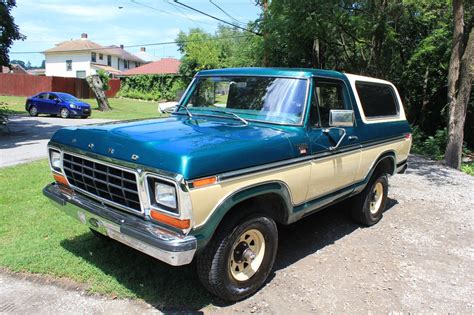1979 Ford Bronco Ranger Xlt 4x4 351 Clevelan Garage Kept Rare Color 5 8