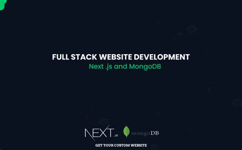 Develop A Next Js Application With Mongodb Integration By Romanaaijaz